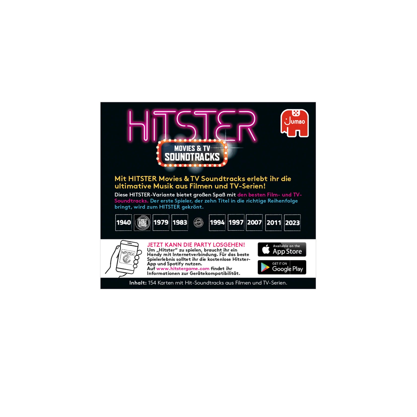Hitster – Movies & TV Soundtracks Expansion Pack - Jumboplay.com